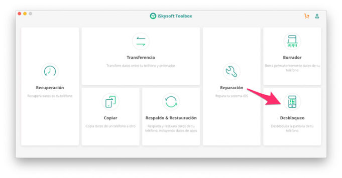 iSkysoft Toolbox - Unlock, Desbloquea cualquier iPhone, iPad y iPod Touch